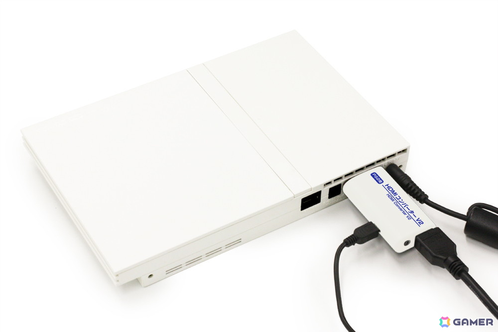 PS2用）HDMIコンバーターV2」の新色ホワイトが8月中旬に発売！横置き・縦置き、薄型本体にも対応 | Gamer