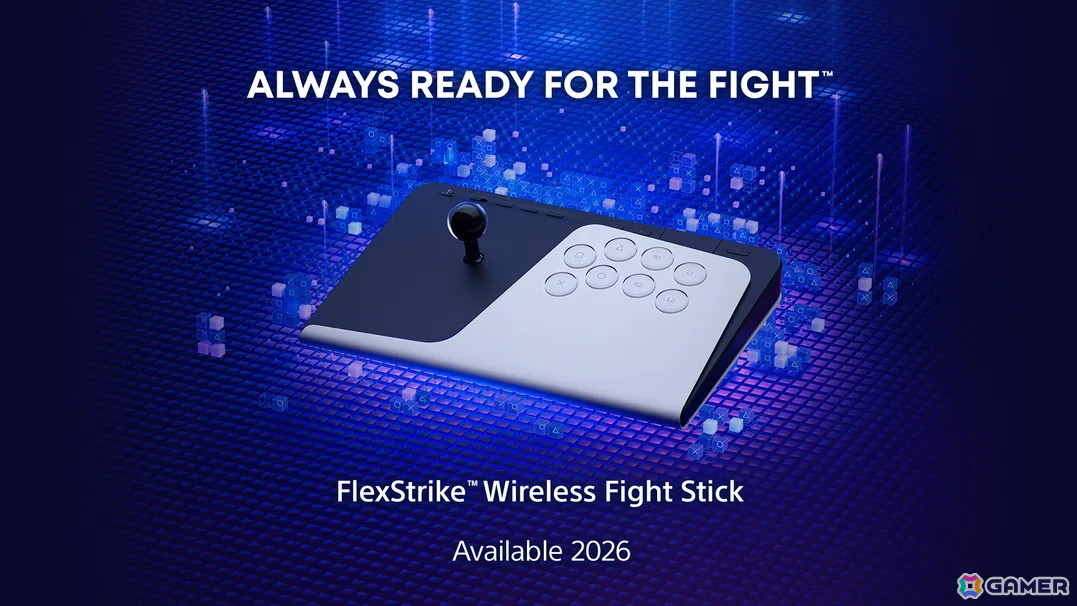 PlayStation初の格闘ゲーム用コントローラー「Project Defiant」の正式名称は「FlexStrike ワイヤレスファイトスティック」に！2026年発売予定 | Gamer
