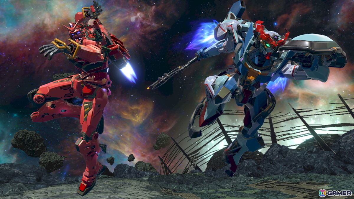 「機動戦士ガンダム EXVS.2 IB」に「機動戦士Gundam GQuuuuuuX」の赤いガンダムが参戦決定！懐に潜り込み挟撃する2000 ...