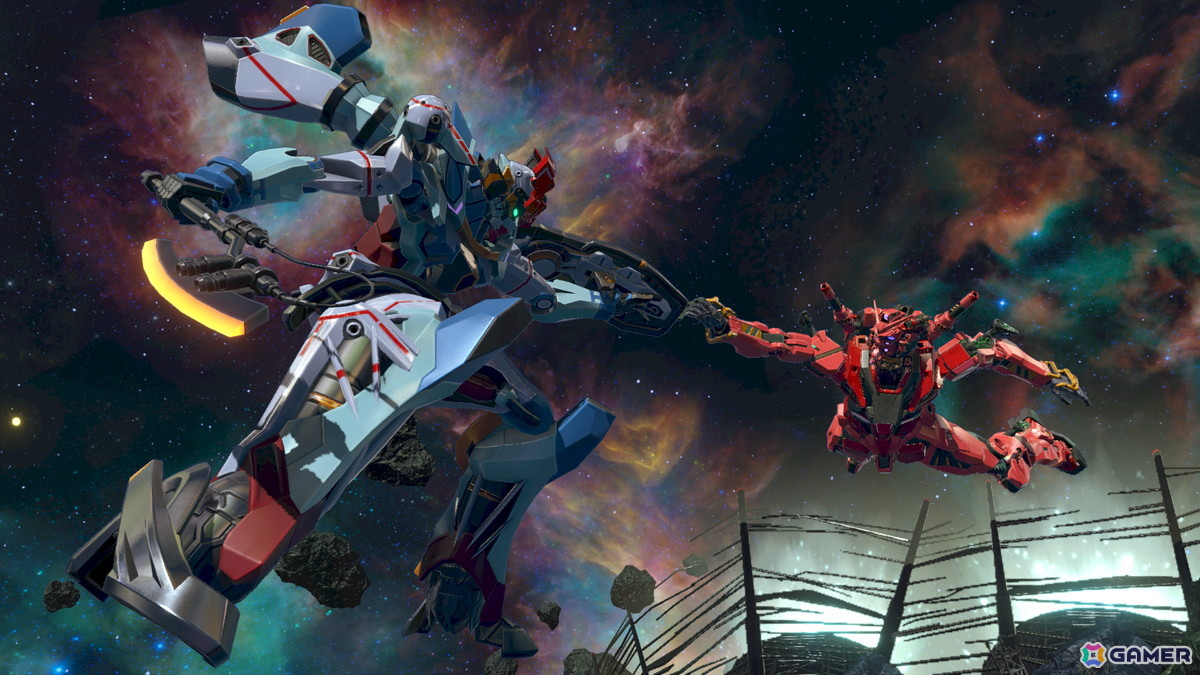 「機動戦士ガンダム EXVS.2 IB」に「機動戦士Gundam GQuuuuuuX」の赤いガンダムが参戦決定！懐に潜り込み挟撃する2000 ...