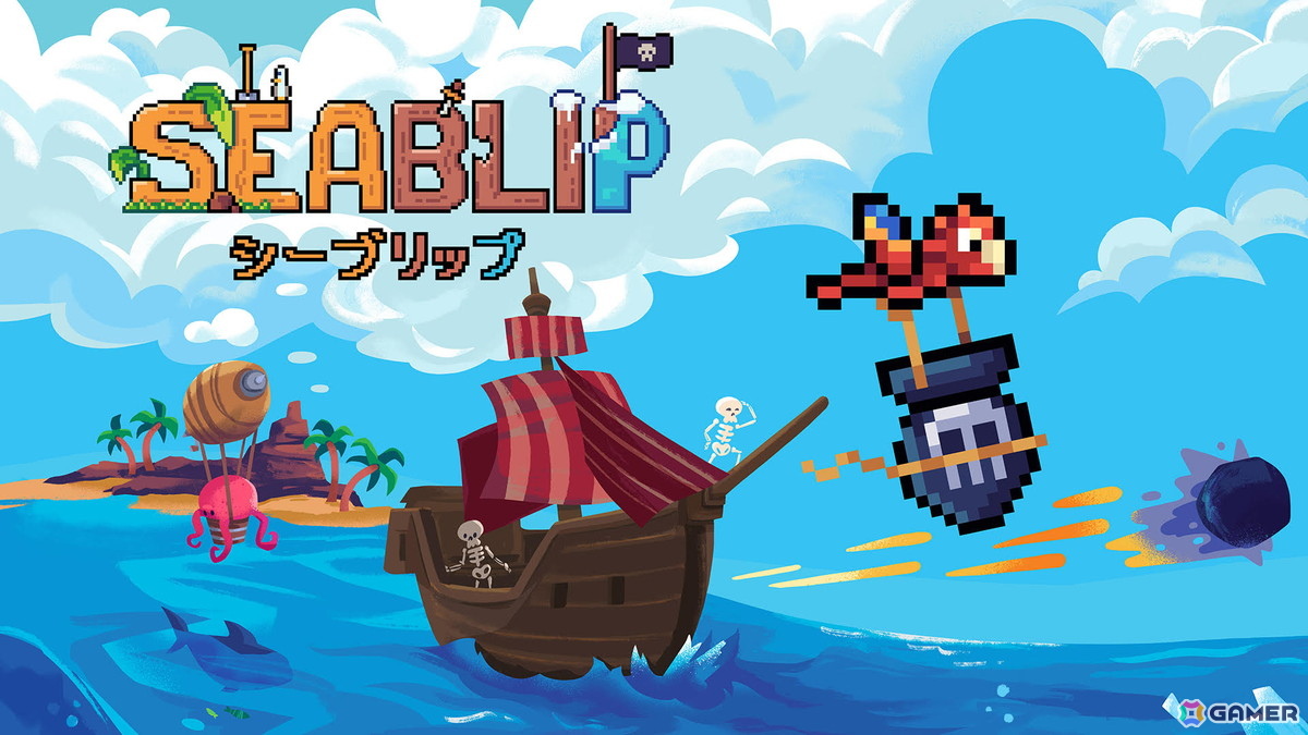 ドット絵海賊RPG「Seablip」Steam日本語対応版が東京ゲームショウ2025に出展！正式リリースに向けて開発中 | Gamer