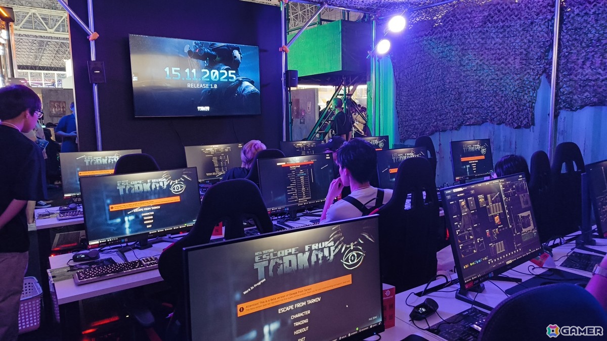 遂にタルコフからの脱出か…！「Escape from Tarkov」プレファイナルビルドを体験、熱気に満ちたブースや高クオリティなグッズの販売も【TGS2025】 | Gamer