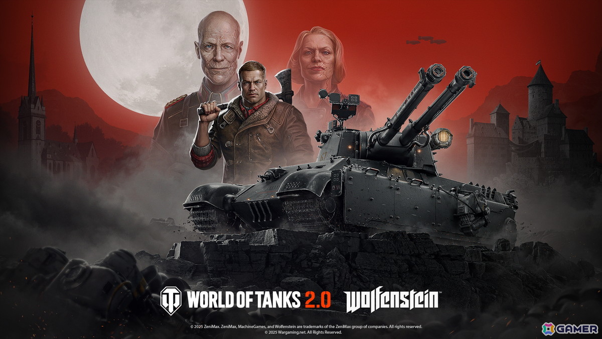 「World of Tanks」とMachineGamesの代表作「Wolfenstein」のコラボが10月2日より開催！B.J.ブラスコヴィ ...