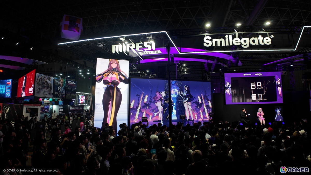 TGS2025のスマイルゲートブースには2万人以上が来場―「カオスゼロナイトメア」「MIRESI：視えない未来」の試遊には最長で約2時間の待機列も | Gamer