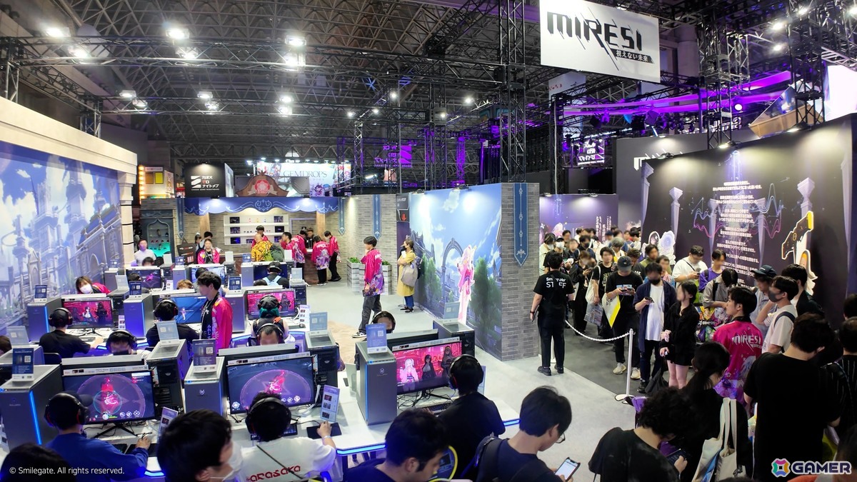 TGS2025のスマイルゲートブースには2万人以上が来場―「カオスゼロナイトメア」「MIRESI：視えない未来」の試遊には最長で約2時間の待機列も | Gamer