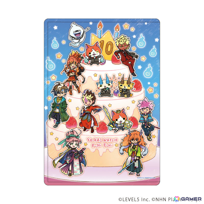 「妖怪ウォッチ ぷにぷに」10周年記念コラボカフェが11月18日よりeeo Cafeで開催！公式イラスト＆グラフアートの新作グッズもeeo Store onlineに登場 | Gamer